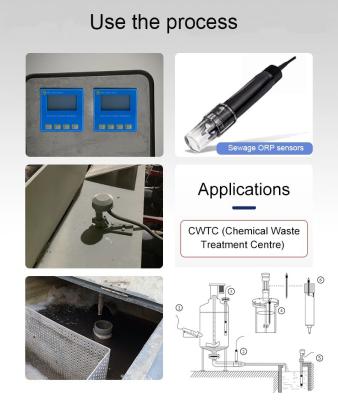 중국 커스터마이징 가능한 ORP 미터 전극으로 전도성 및 용해된 산소 모니터링 판매용