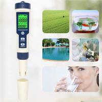 China Multiparameter pH Meter 5 in 1 TDS/EC/Salinity/TEMP Tester with Replaceable Electrode for sale