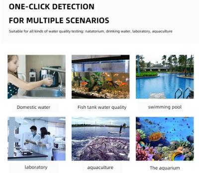 중국 병원 및 실험실용 디지털 4인1 펜 PH/H2/ORP/온도 물 검사기 판매용