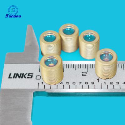 China Laser collimator lenses M6*0.5,M7*0.5,M9X0.5,M8X0.5,M12.7X0.5 EFL:6.5mm 4.05mm EFL8mm EFL7mm in Stock for sale