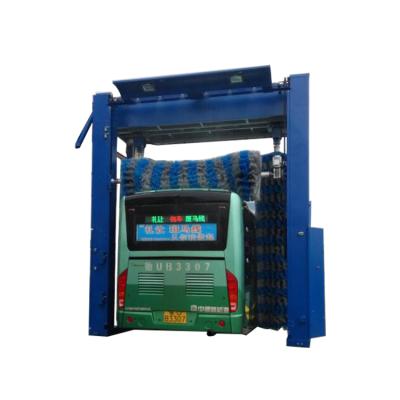 China Risense 7 Brushes Full Automatic Truck Wash System Bus Wash Price for Sale 24000*5114mm 250l/bus 25ml/bus 8.86kw >1500W CB-730 for sale