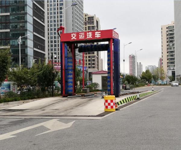 Quality Risense Mobile Rollover Type High Pressure Bus Wash System Automatic Truck Wash for sale