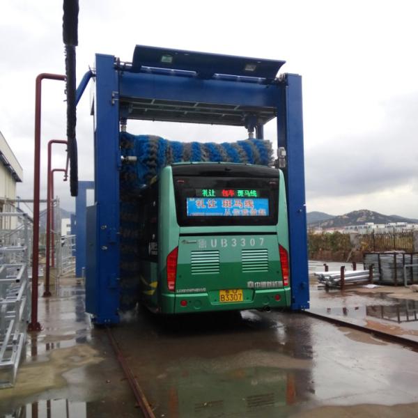 Quality Risense Mobile Rollover Type High Pressure Bus Wash System Automatic Truck Wash for sale