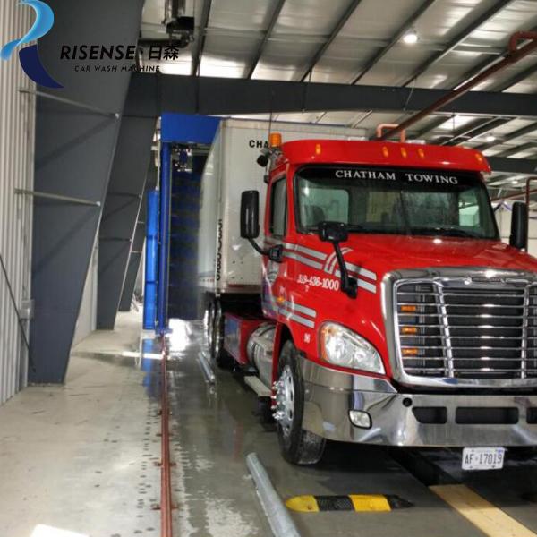Quality 3 Brushes Automatic Bus Truck Wash Equipment Washing Machine for sale