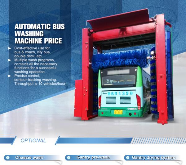 Quality CB-750 Fully Automatic Drive-Through Bus Wash Machine/Innovative Bus Washing for sale