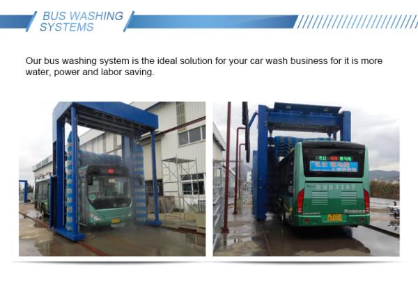 Quality CB-750 Fully Automatic Drive-Through Bus Wash Machine/Innovative Bus Washing for sale
