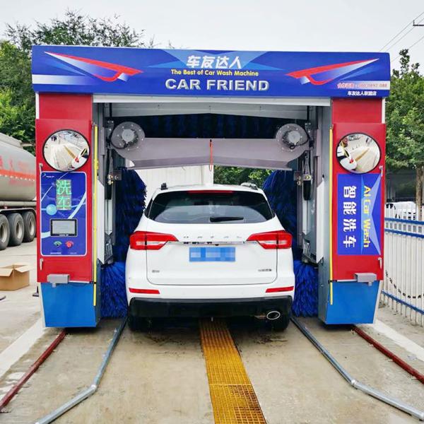 Quality Risense Best Selling High Quality CE Approved Rollover Automatic Car Wash for sale