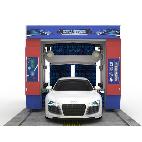 Quality Risense 5 Brushes High Pressure Water Rollover Type Car Washing Automatic for sale