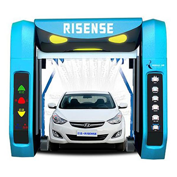 Quality New Design Touch Free Double Arm Car Wash System Automatically with Tires Washing Machine and Chassis Washing System for sale