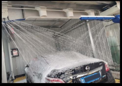 Quality New Risense Single Arm Touchless Car Wash Machine 360 Degree for sale