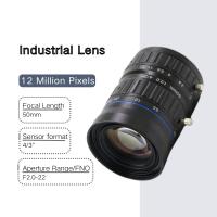 China F2.0 C Mount Fixed Focus Machine Vision Lens 12MP Resolution For Consumer Electronics for sale