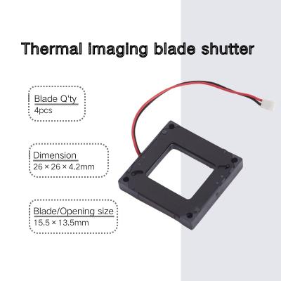 China 4 Blades IR Thermal Imaging Shutter / Fast Response Thermal Imaging Camera Module for sale