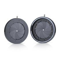 China Precise Adjustment Manual Adjustable Iris 10 Blade Design For Optical Instruments for sale