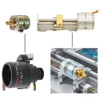 China 5V DC Micro Stepper Motor 8mm Diameter High Precision with Mounting Bracket for sale