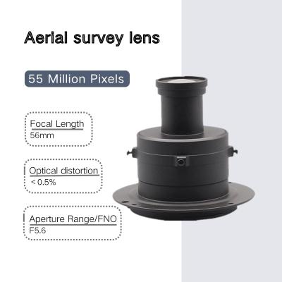 China Precision FL56mm F5.6 Aerial Mapping Survey Lens Full Frame UAV Drone Camera Lens for sale