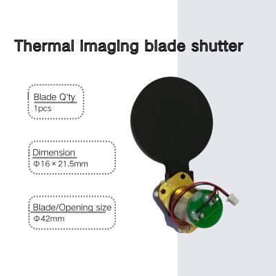 China Anti-Vibration Low Reflective Thermal Imaging Shutter for Thermal Infrared System for sale