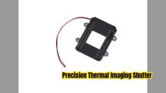 Large Bistable Thermal Shutter for Precise IR Imaging
