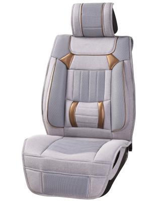 China HIGH QUALITY & FASHIONABLE CAR SEAT CUSHION MAN MADE LINEN  SEAT CUSHION CAR SEAT COVER UNIVERSAL CAR SEAT CUSHION HC-13 for sale