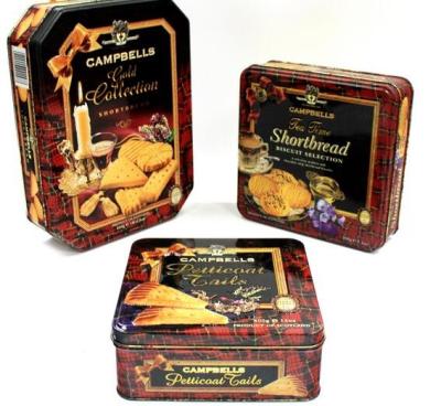 China Custom Printed Cookie Tin for Sale for sale