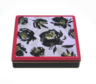 China Wholesale Cookie Gift Tin Cans with Lid for sale
