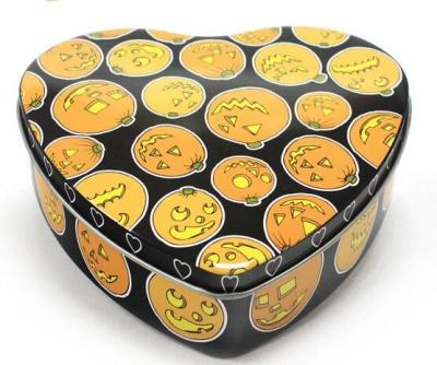 China Decorative D Shape Tin Box for Sale for sale