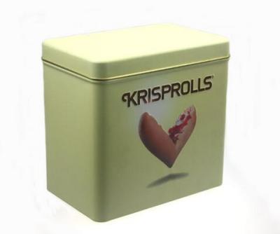 China Unique vintage cookie storage tin in bulk for sale