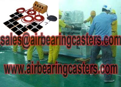 China Air bearing casters applied on aerospace industry for sale