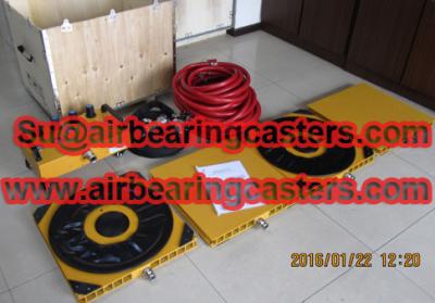 China Air caster air bearing works principle for sale