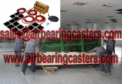 China Air casters are transport moving tools for sale