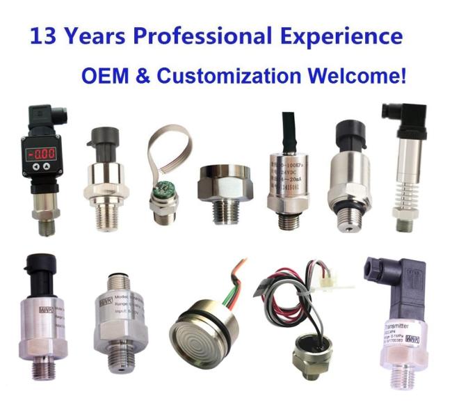 Customizing Digital I2C 0.5-4.5V Small Water Pressure Sensor for Drinking Water Supplying System