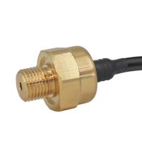 China 2MPa 1/4NPT Monocrystalline Brass Air Pressure Sensor Welded Structure for sale