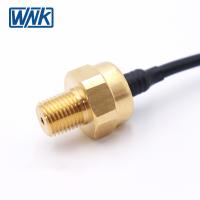 China 2000kPa 0.5-4.5V Brass Water Liquid Ceramic Capacitive Pressure Sensor for sale