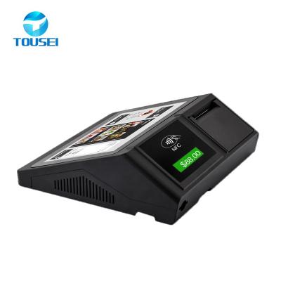 Cina 10 Punti Capacitive Touch Screen Android POS Terminal con lettore NFC per Food Court in vendita