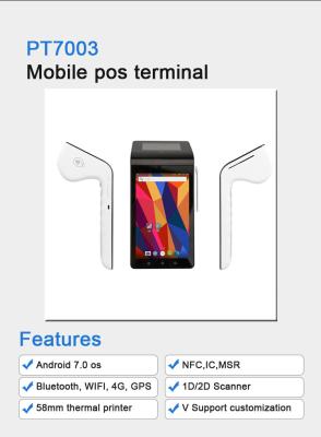中国 アンドロイド9.0 モバイル スマートフォン POS システム レストラン用 NFC リーダー 販売のため