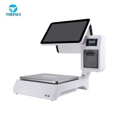 中国 メインスクリーン 1366*768 以上 POS WIFI レストラン注文用の電子秤 販売のため