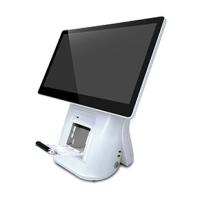 China Android and Windows Compatible 15 Inch POS Terminal with 10 Points Capactive Touch for sale
