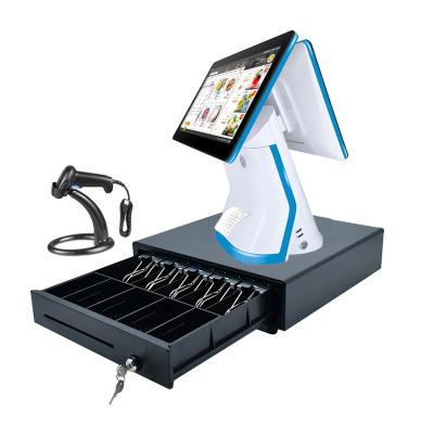 Cina 15.6''touch screen all-in-one cassa registratore POS macchina con stampante termica i3 CPU in vendita