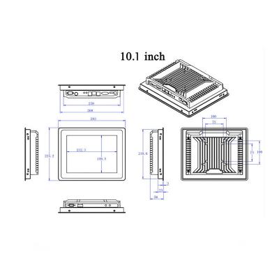 Cina Ristorante IP65 Monitor Chiosco di autoordine Motherboard industriale incorporato in vendita