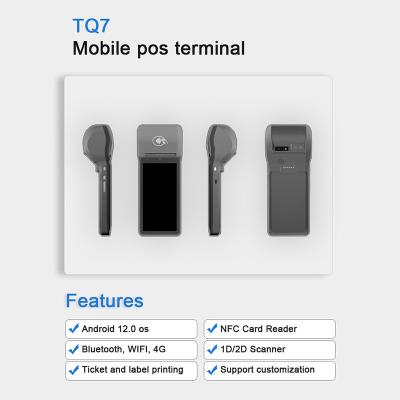 中国 アンドロイド 12 オールインワン スマート POS デバイス スーパーマーケット用のハンドヘルド・ターミナルマシン 販売のため