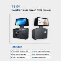 China 10 Points Capactive Touch POS Printer Scanner Android Payment Terminal for Small Business for sale