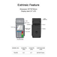 China 4G WiFi Wireless Mini Linux MPOS Terminal System For Mobile Handheld Communication for sale