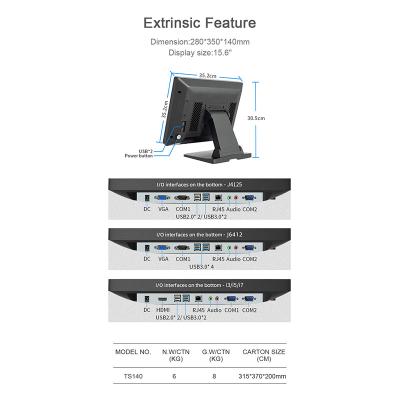 China Android 7.1 Faturamento tela sensível ao toque caixa máquina sistema de interfone para EPOS à venda