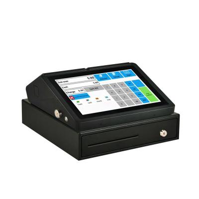 China Restaurante Terminal POS de tela dupla Máquina de faturamento de lojas Wifi NFC 15,6 polegadas à venda