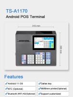 China 2200mAh Android Billing Machine Wireless POS System for sale