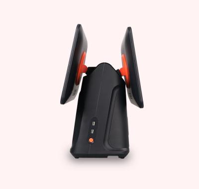 China 17 polegadas de tela sensível ao toque Sistema POS todo-em-um com processador Core i5 e impressora térmica à venda