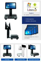 China Single Screen Electronic Scale Point of Sales System for Windows Android and Linux for sale