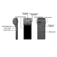 China 5.5 Inch Smart Touch POS Android Machine NFC Card Reader 4G Scanner for sale