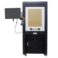 China SYNUTAR 3D Fiber Laser Marking Machine 100W High Precision Integrated System for sale