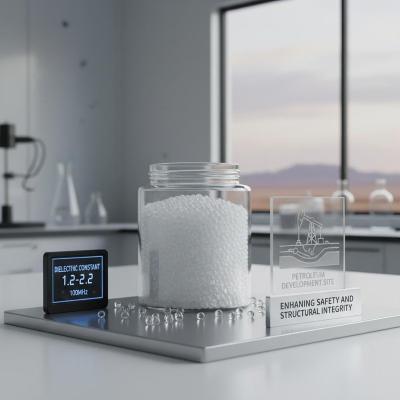 China Non-flammable Hollow Glass Microspheres with Low Dielectric Constant and High Compressive Strength for Petroleum Development for sale
