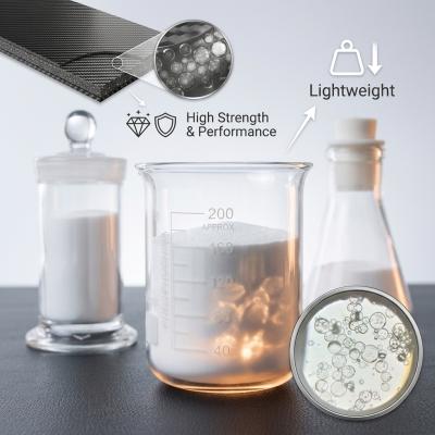China Low Moisture Absorption Glass Microbubbles with Dielectric Constant 1.2-2.2 and Thermal Conductivity 0.2 W/m·K for sale